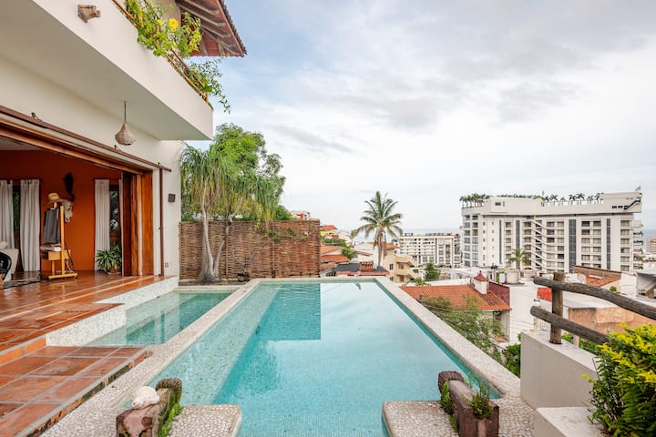 Stylish Villa - Unbelievable Ocean & Jungle Views - Puerto Vallarta
