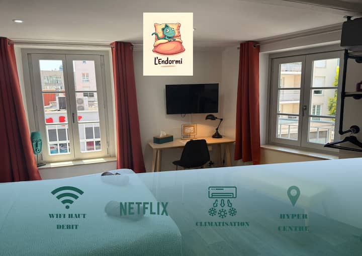 L'endormi 4 - Centre Ville - Climatisé - Clermont-Ferrand