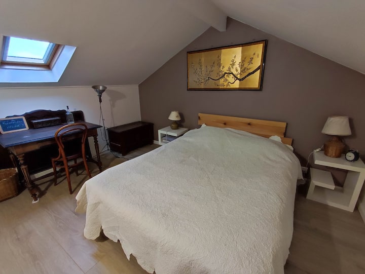 Chambre Privée Avec Salle De Bains Dans Maison. - Rosny-sous-Bois