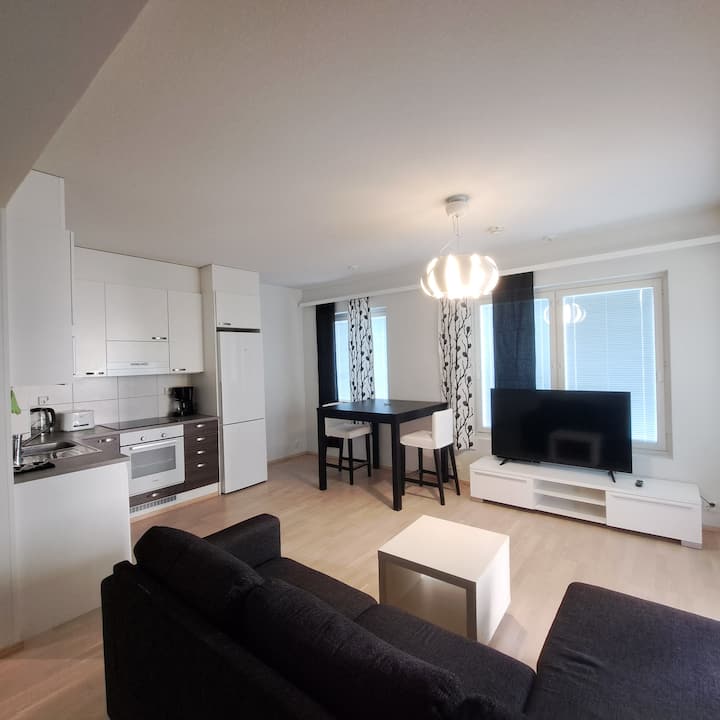 City Apartment With Sauna And Free Parking - Rovaniemi
