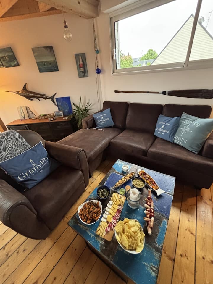 Charmante Maison De Ville / Pêcheur En Bord De Mer - Saint-Pair-sur-Mer