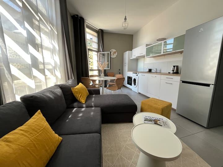 Appart Modern - 6 Pers - Centre Ville Piéton - ibis budget Cholet Centre