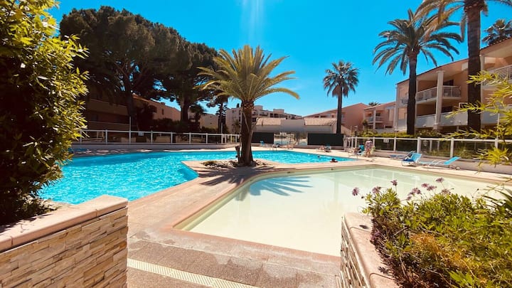 Appartement Vue Cap D'antibes - Plage Golfe-Juan