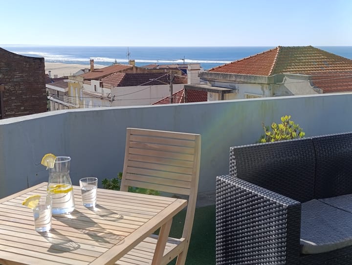 Casa Béluga 2 (1ch) Terrasse Vue Océan, Plage 400m - Figueira da Foz