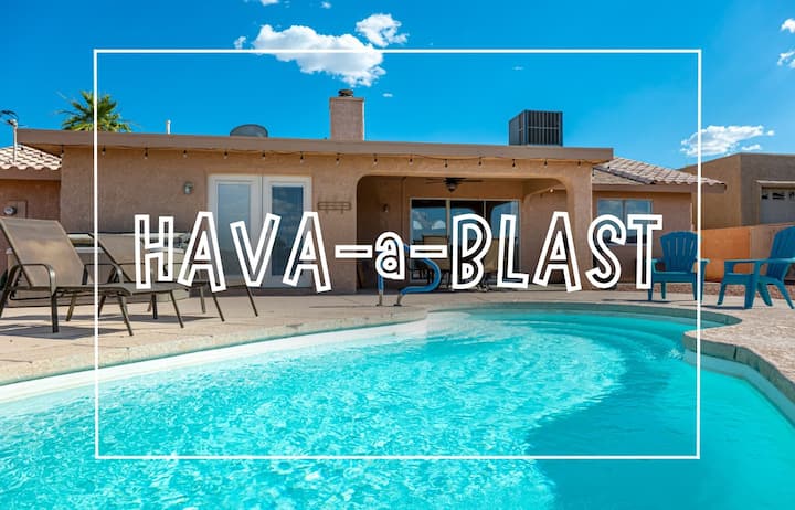 Hava-blast! Pool | Views | Games | Bbq | Sleeps 10 - Lake Havasu City, AZ