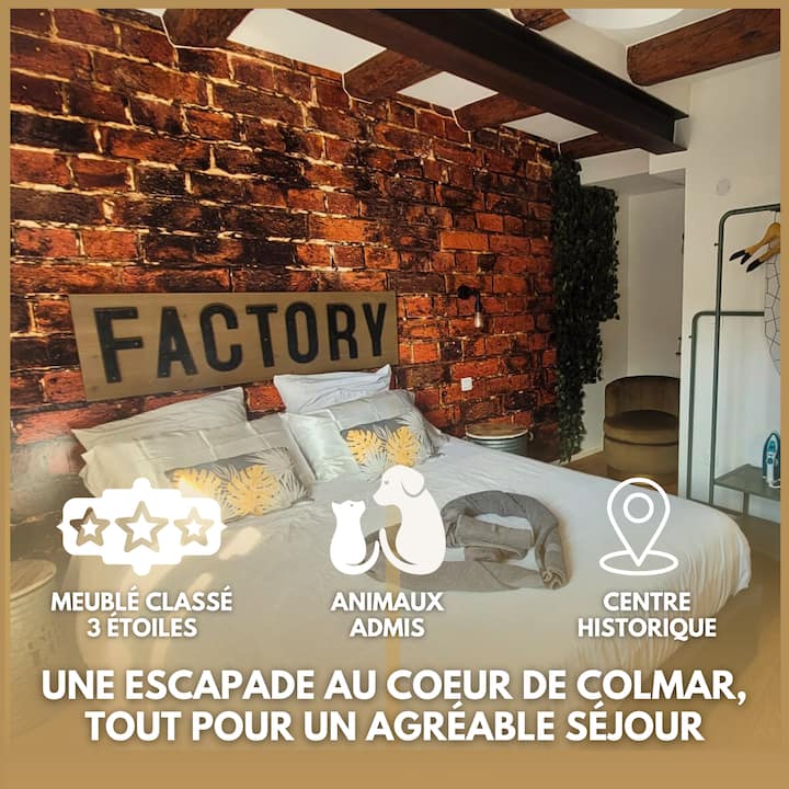 Hyper Centre Colmar The Factory Room 3 éToiles - Colmar