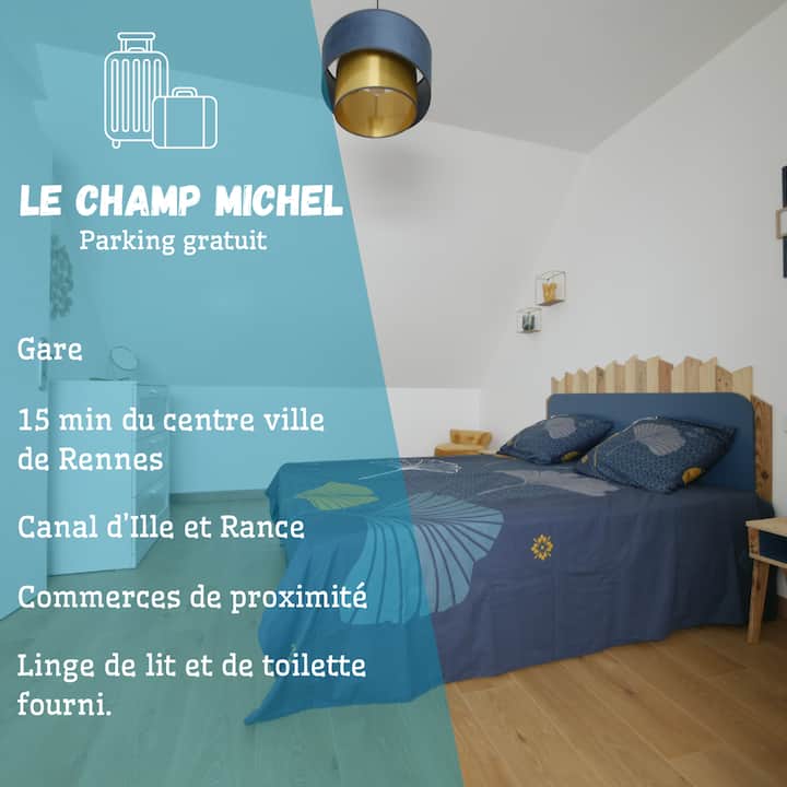 Le Champ Michel - Appartement Lumineux Et Cosy - Betton