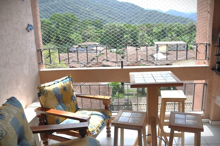 Parcelado 6x: Ape Central C/ Ar, Pet E Wifi Rápido - Ubatuba