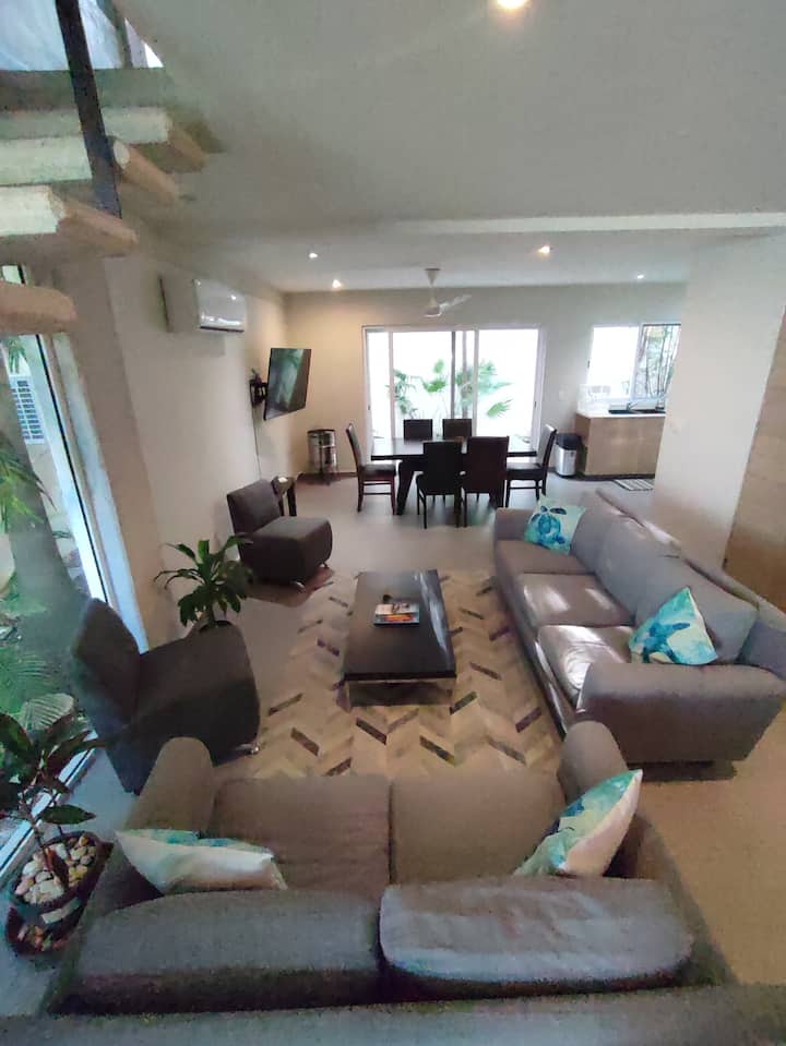 Amazing 4-bedroom House In The Middle Of Paradise - Puerto Morelos