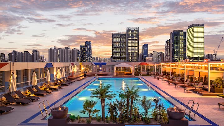 [2인or3인]인천송도/달빛축제공원/  호텔침구,  커피머신기, 장기할인 - Incheon