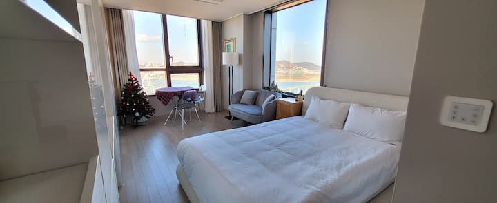 달빛축제공원/ 고층 /멋진전망 / 편안한침대 /양창형 파노라마뷰 - Incheon