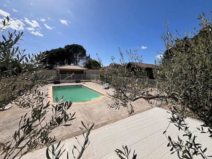 Chalet Merlot 2 Ch, 2 Sdb, Piscine Et Voie Verte - Ruoms