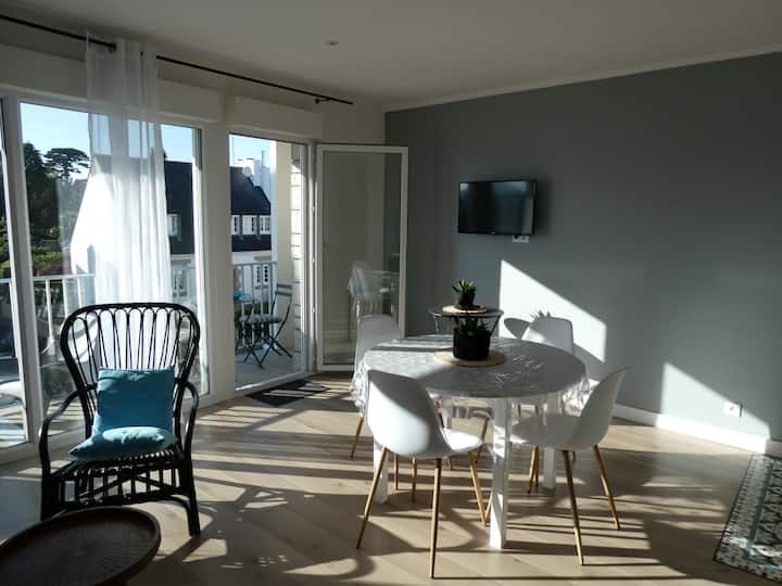 Joli Studio Avec Balcon Au Coeur De La Station - Sainte-Marine