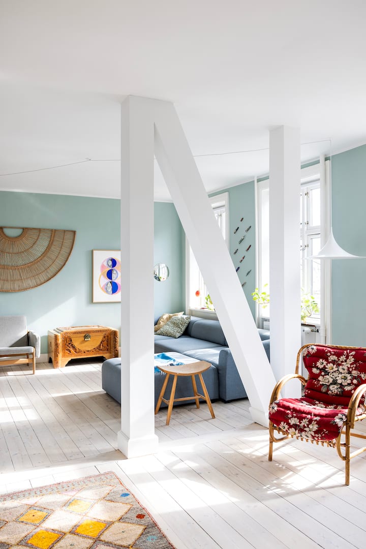 Beautiful 3b Family-friendly Flat In Vesterbro - Copenhagen