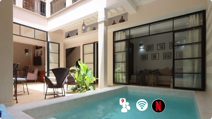 Riad Lytes, Pti Déj, Piscine, Confort, Private... - Marrakech