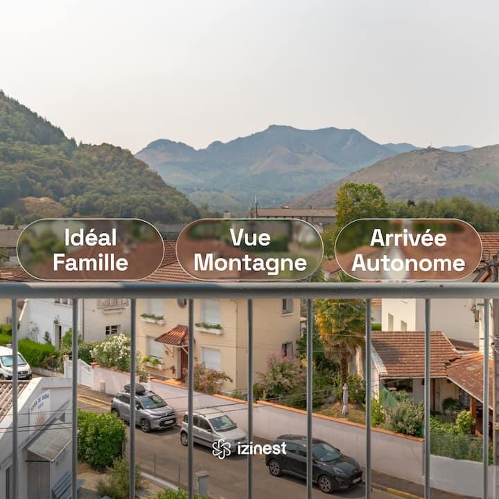 Le Panoramique - Proche Gare - Vue Montagne - Lourdes