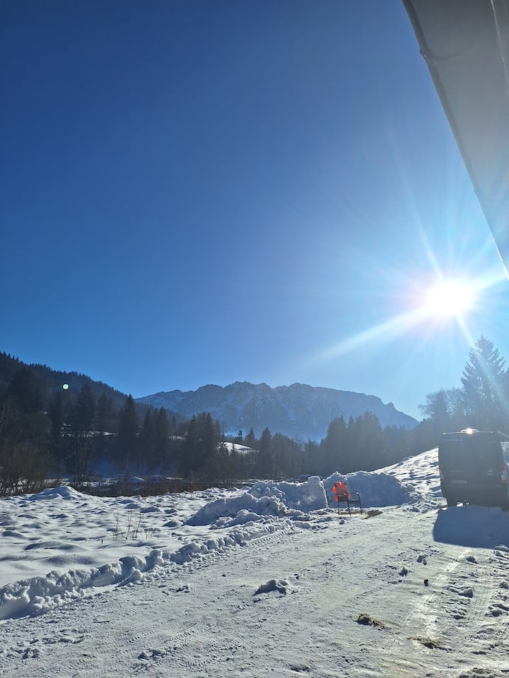 Ruhige Ferienwohnung Mit Bergblick Und Balkon - Sachrang