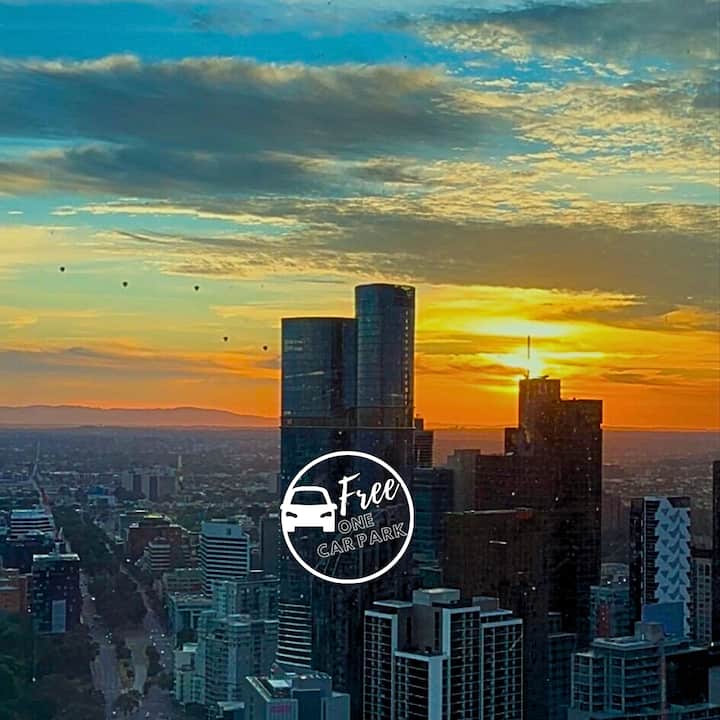 64f Sunrise Skyview Melbcbd. 2br2bath. Freecarpark - Melbourne