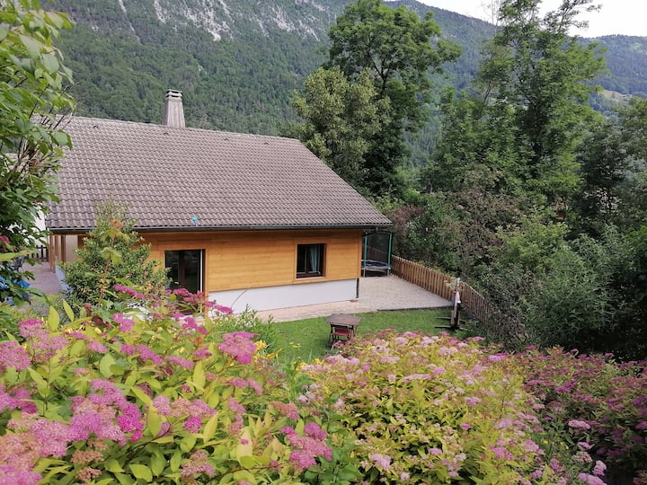 Maison Bois + Jardin Au Coeur Des Montagnes - Thônes