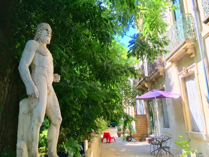 T2 Climatisé Terrasse Montpellier Centre - France