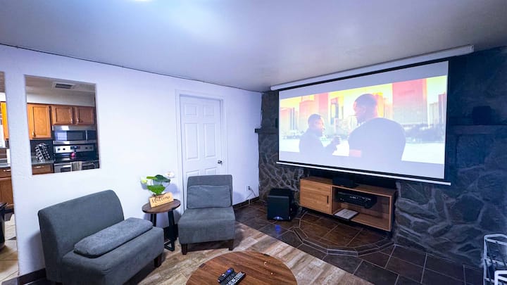 Movie Theater Near Slopes, Shops & Trax - 2br Bsmt - Sandy, UT