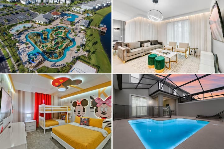 4bedrooms /3 Bathroom Storey Lake Resort (2849ss) - Orlando, FL