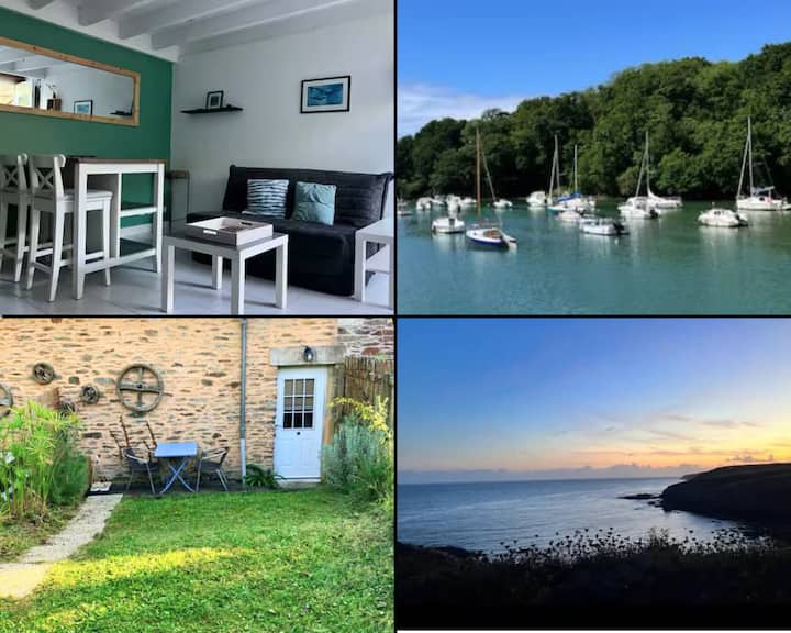 Appartement Doëlan, Le Port Et La Mer à Pieds - Clohars-Carnoët