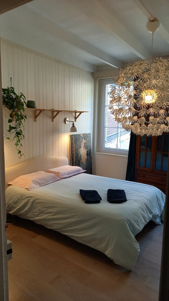 La Maison Tintin Et Sa Terrasse - Yport