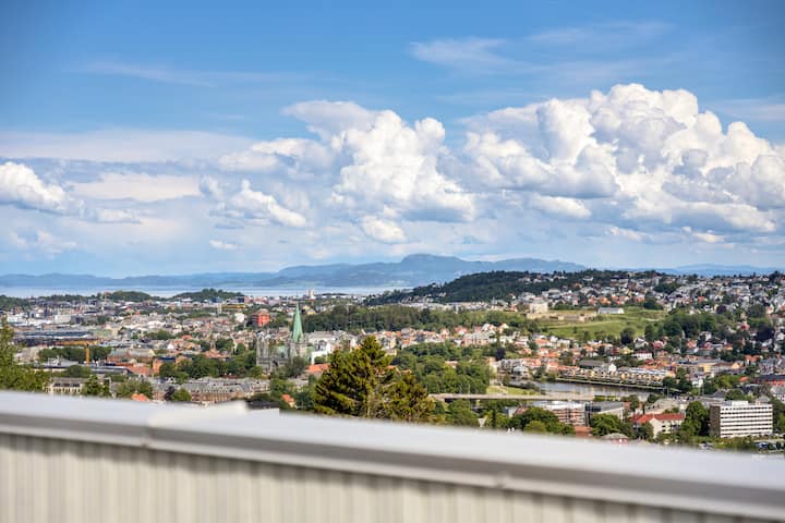 Penthouse With Stunning View And 2 Terraces - Trondheim