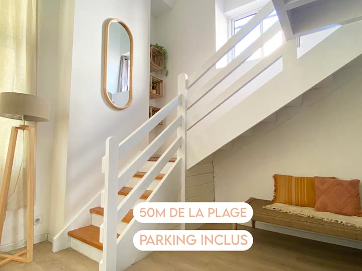*** Large Duplex 50m From Beach + Free Parking *** - Arcachón
