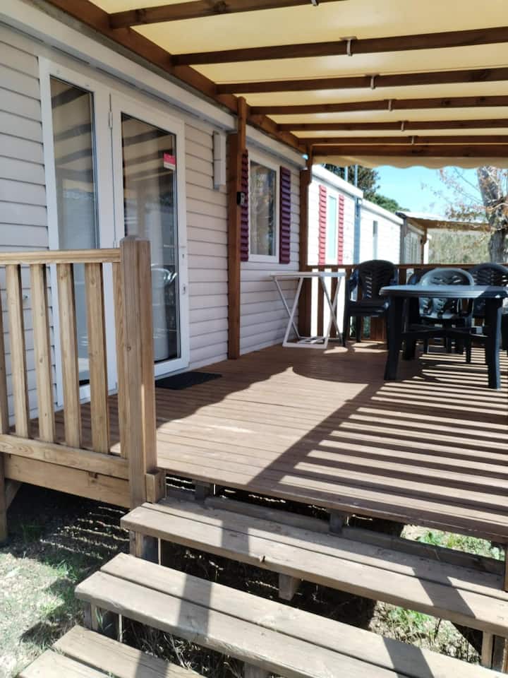 Mobil-home 4/6 Personnes - Climatisé - Sérignan