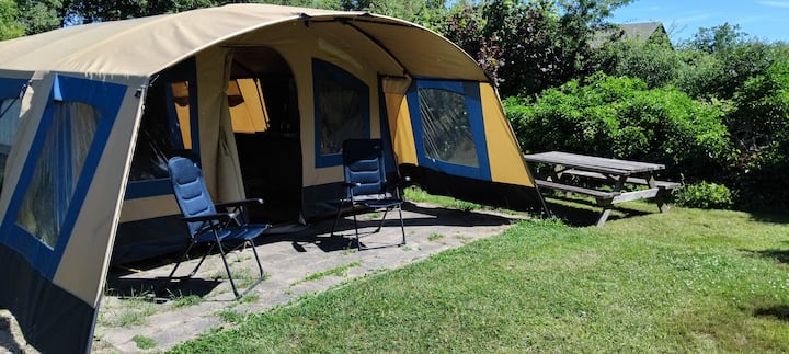 2-persoons De Waardtent Rigel Met Beschutte Tuin - Texel