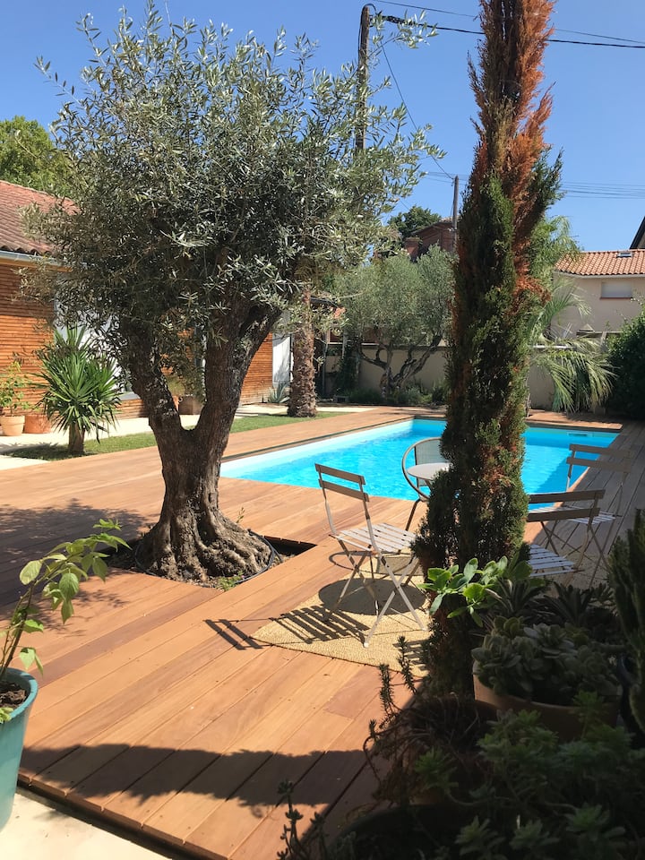 Très Jolie Villa De Vacances Dans Le Tarn - Chateau du Castela