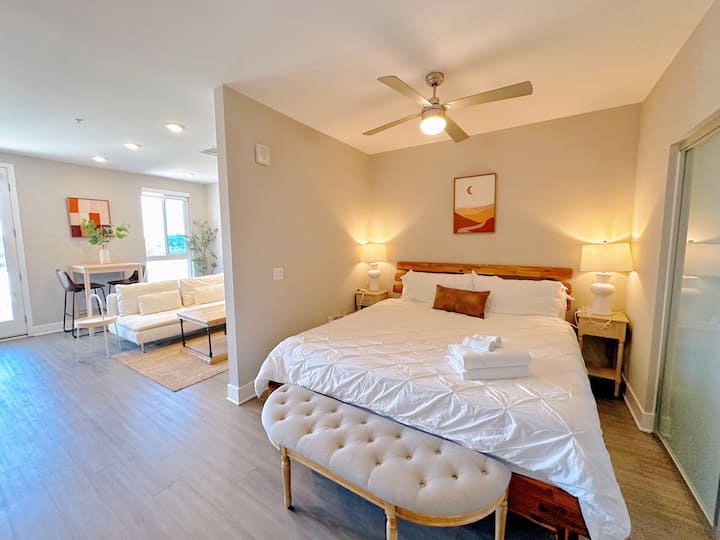 King Bed |Studio Close Irvine I-405 Fwy Uci/airpor - Irvine, CA