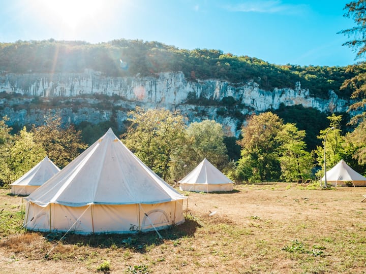 Lodge Cassiopée 3/4 Pers Au Bord De La Dordogne - Souillac