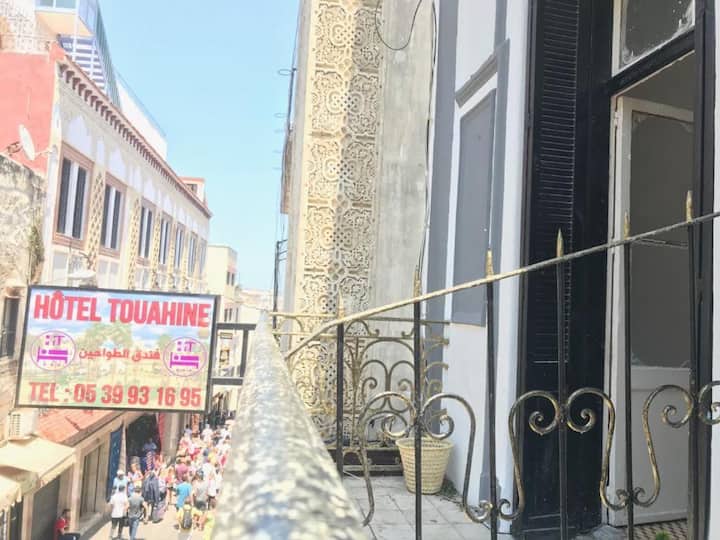 3 Single Beds View With Balcony - Tanger