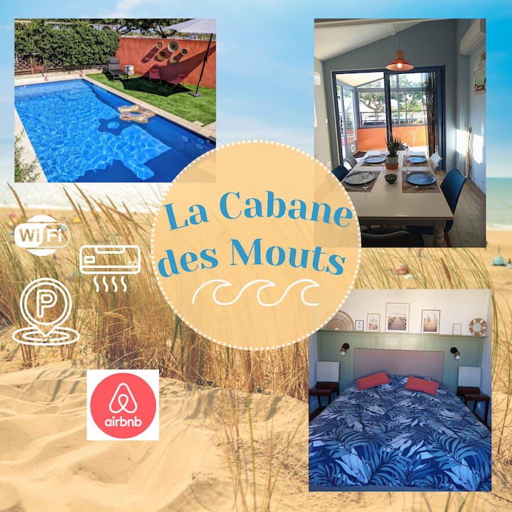 Climatisée ⛱ Piscine Privée ⛱ Wifi - Saint-Pierre-la-Mer