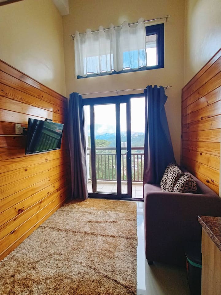Baguio Mountain View Loft With Smart Tv - 2b22 - Baguio