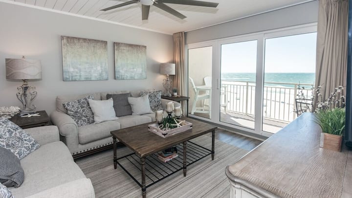 5 Star Beachfront 2br/2ba  Dunes Of Panama D505  Nov & Dec Snowbird Available! - Panama City