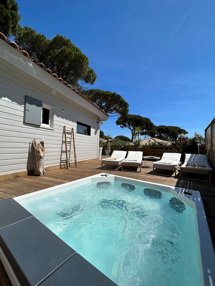 Maison Californienne Au Calme à 10 Min St Tropez - Cavalaire-sur-Mer