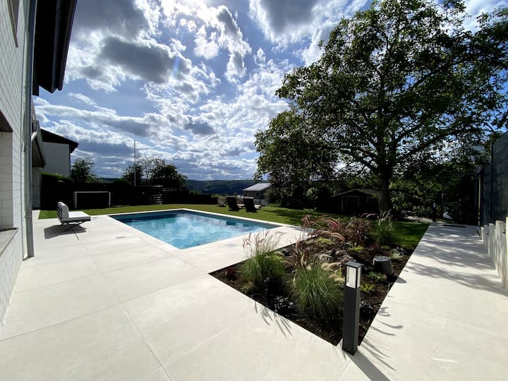 Wandern & Relaxen, Garten/pool/gym/sauna/kaminecke - Remagen