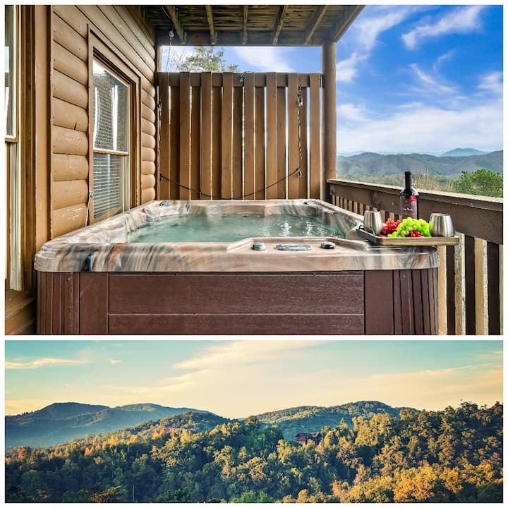Mtn Views Cabin-hottub-games-pets Ok-nr Dollywood - Estados Unidos