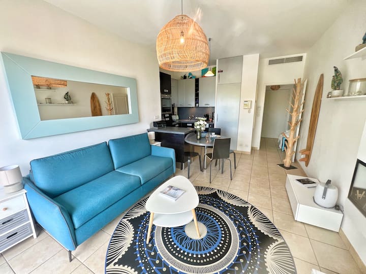 Appartement Climatisé Avec Terrasse, Piscine - Six-Fours-les-Plages