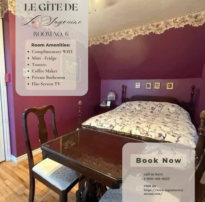 6 - Room No 6 - Le Gîte De La Sagouine - Bouctouche