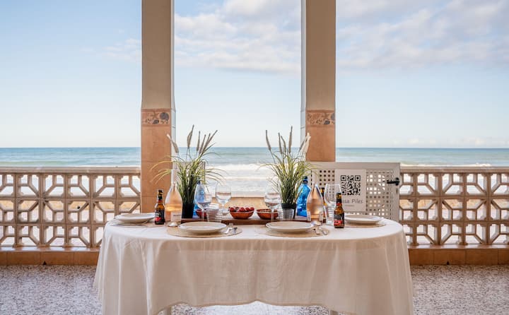 Beachfront, Air Conditioning And Closed Garage - Guardamar de la Safor