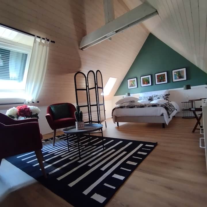 Appartement Plein De Charme T2 Duplex - Beg Meil