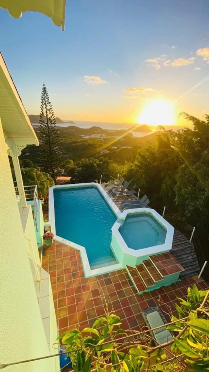 Lovely Villa - Amazing Sea Views - セントルシア