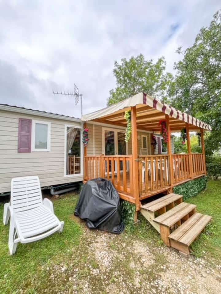 Près De La Piscine Mobil Home Cosy 3ch - 6p/92 - Chaumont-sur-Loire
