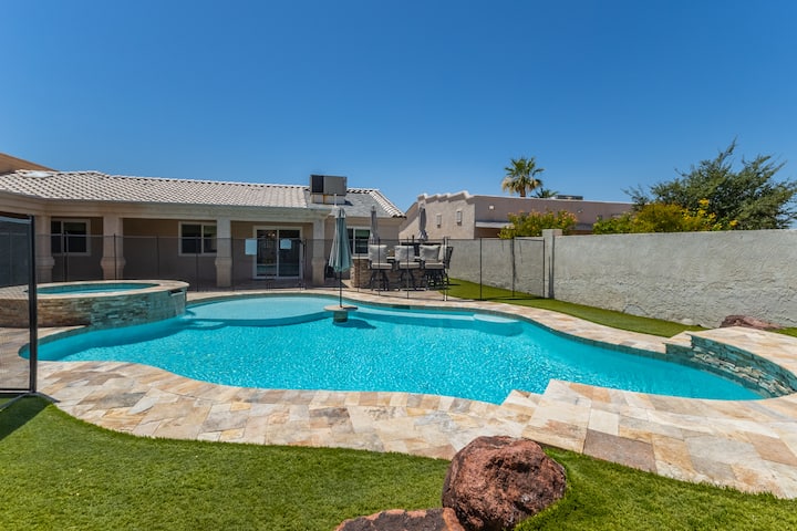 3 Bed Plus Guest House/private Dock/pool/spa - Lake Havasu City, AZ