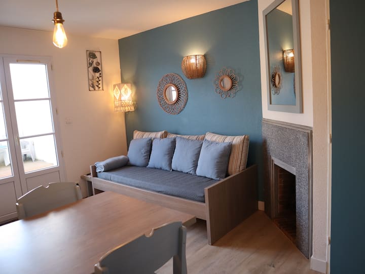Maison Dans Une Résidence  Avec Piscine Chauffée - Rivedoux-Plage